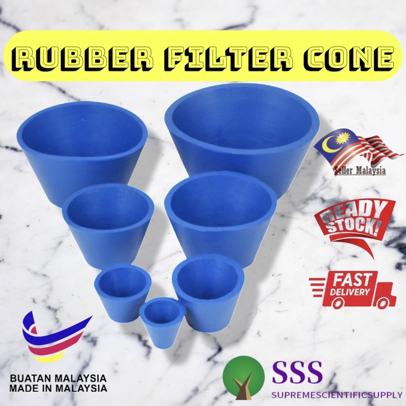 🔥[Ready stock]🔥Rubber Filter Cone (Blue) | Shopee Malaysia