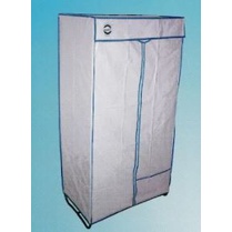 (COVER ONLY) Almari Plastik wardrobe cover/Zipped wardrobe baju cover ...