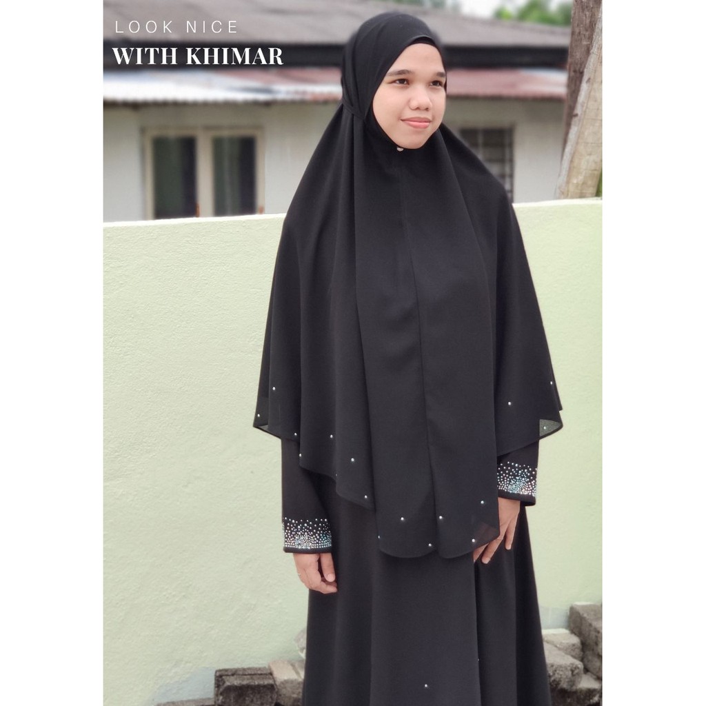 Khimar Sufi (Khimar Labuh Ready Solat Tudung Labuh) | Shopee Malaysia