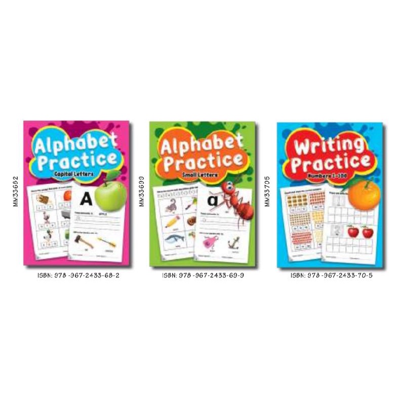 READY STOCK ALPHABET PRACTICE WORKBOOK ABC PRACTICE BOOK | Shopee Malaysia