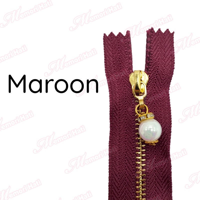 Rainbow Pearl Puller Zipper Zip Baju Saiz 6", 8" & 10" | Shopee Malaysia