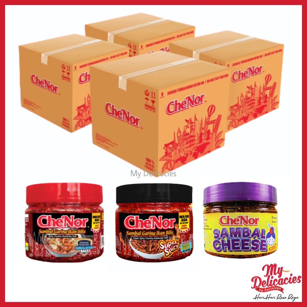 AGENT BOX: Che'Nor Sambal Garing Ikan Bilis/ Sambal Ikan Bilis Super ...