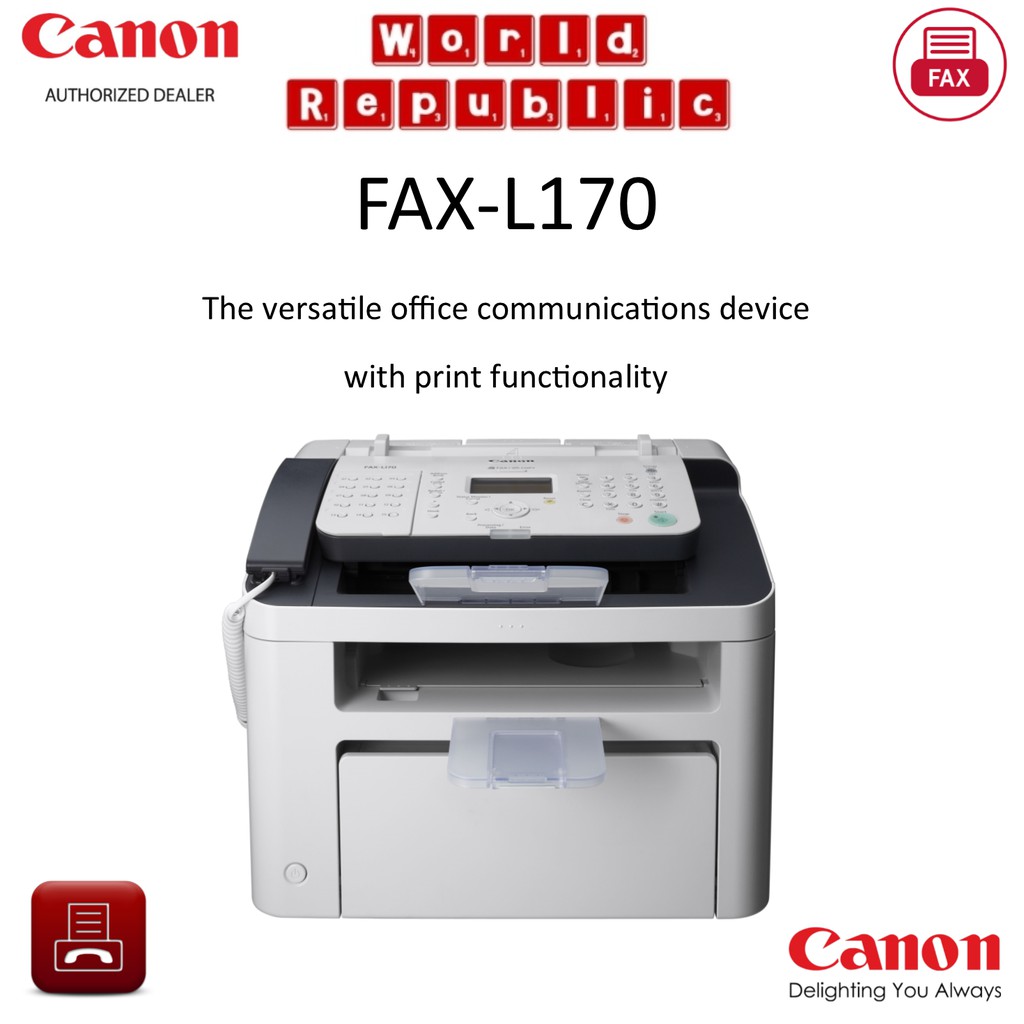 Canon FAX-L170 The versatile office communications device with print functionality - Toner ...