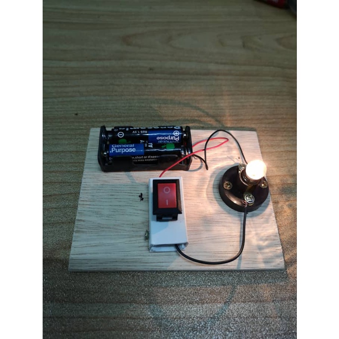 Electric DIY School Science RBT Sekolah Project [Projek Litar Siri ...