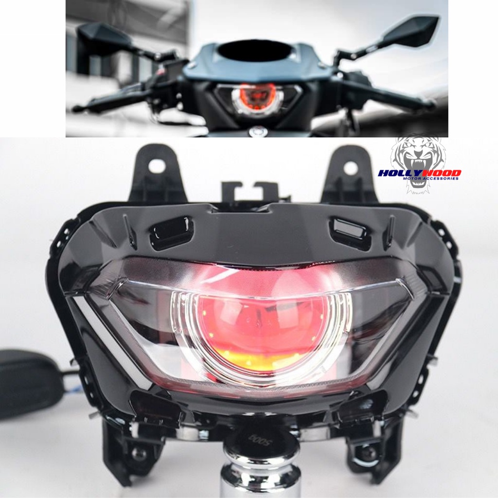 YAMAHA Y16 LAMPU DEPAN LAMPU BELAKANG SIGNAL MATA GABAN LED PROJECTOR ...