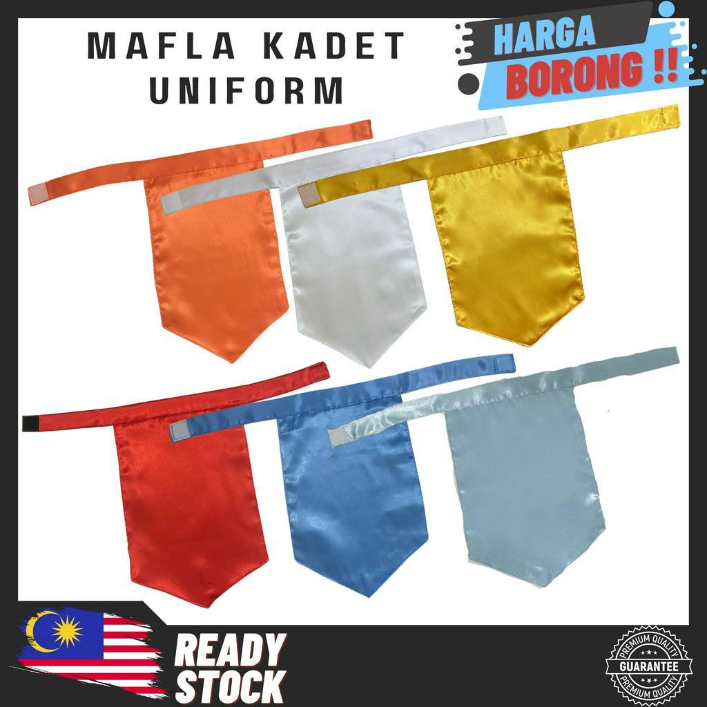 ACCESSORIES MAFLA MERAH RED OREN ORANGE WHITE PUTIH BLUE BIRU KAWAD ...