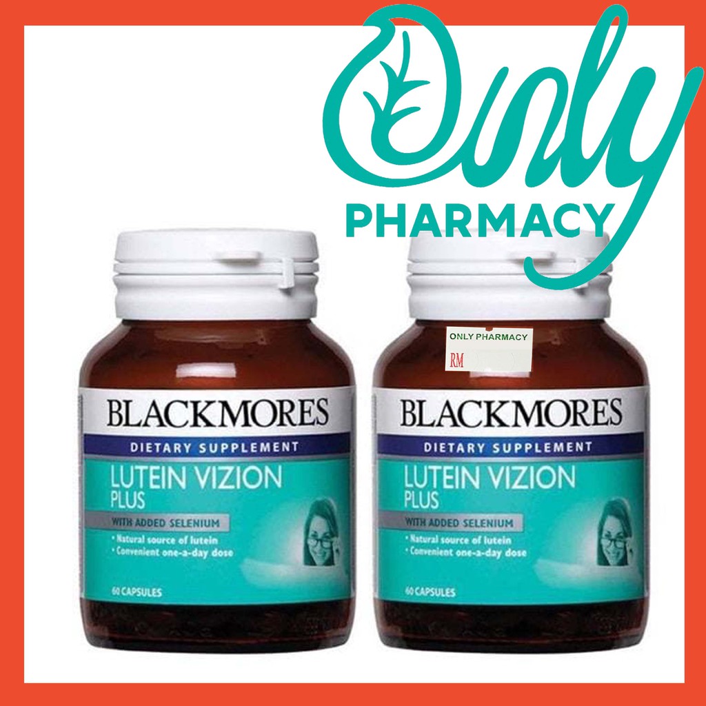 Blackmores Lutein Vizion Plus 60s or 2x60s EXP 11/2024 (Eye Care Eye ...
