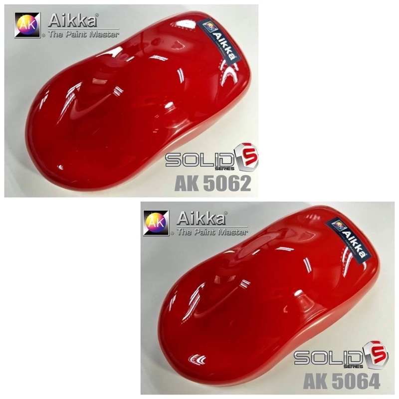Aikka AK5062 HI-BRIGHT RED / Aikka AK5064 RED AF - Aikka SOLID S Colour ...