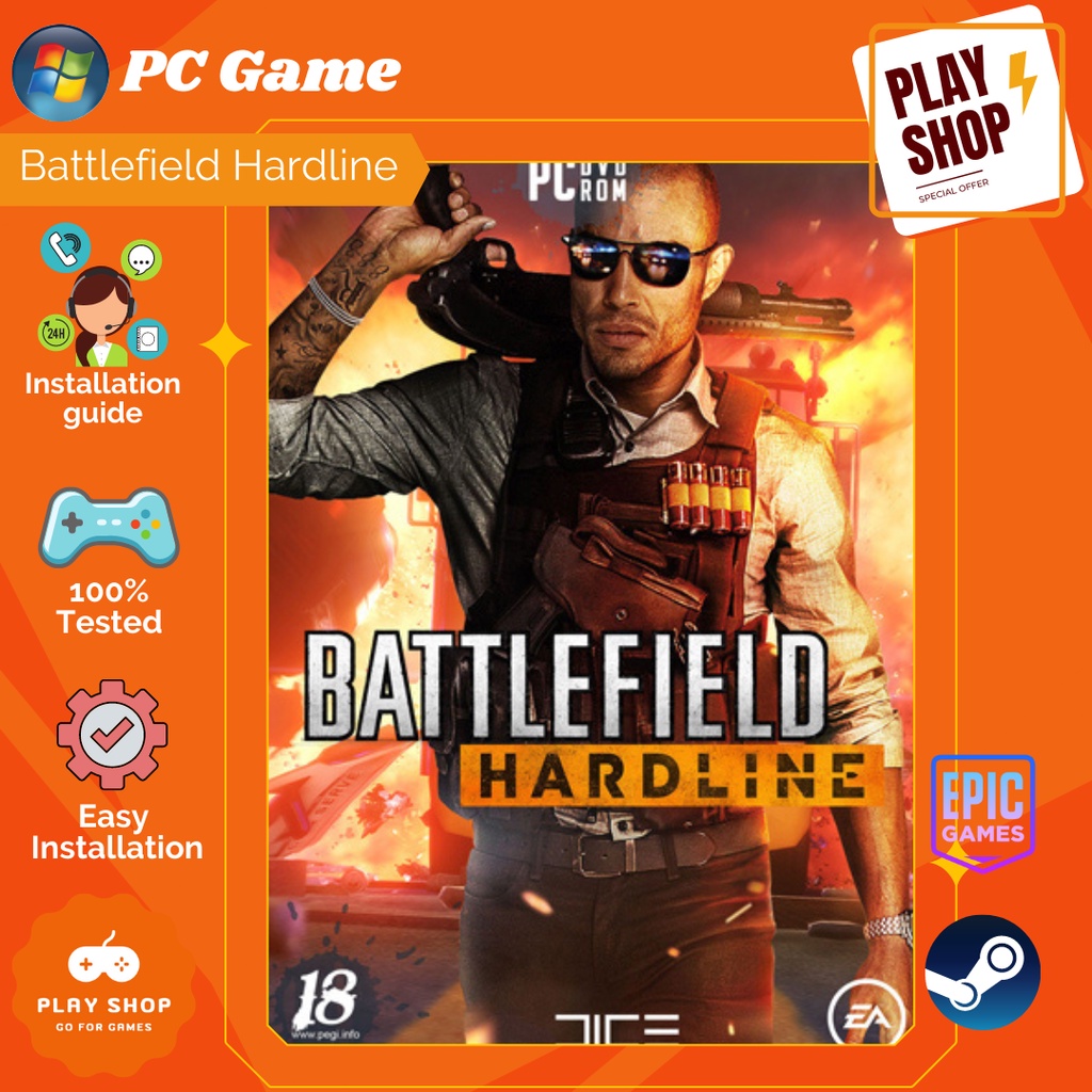 Battlefield Hardline PC GAME 32GB Pendrive installer 32GB | Shopee Malaysia