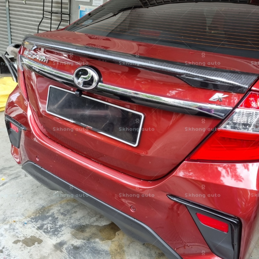 PERODUA BEZZA 2016-2024 GEAR UP OEM DESIGN CARBON FIBER FIBRE DESIGN ...