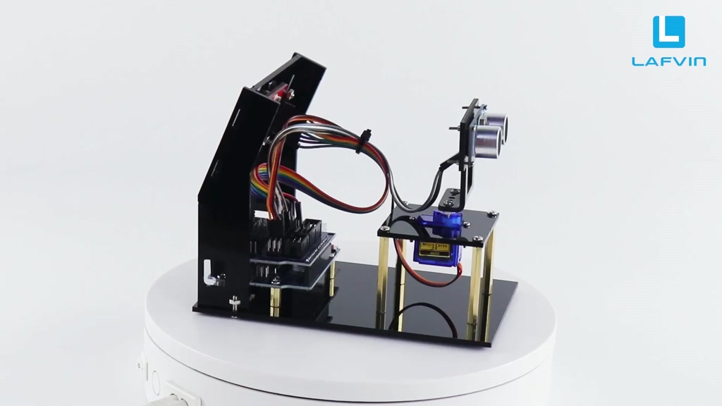 LAFVIN Simulation Radar Ultrasonic Sensor DIY Robotics Kit for Arduino ...