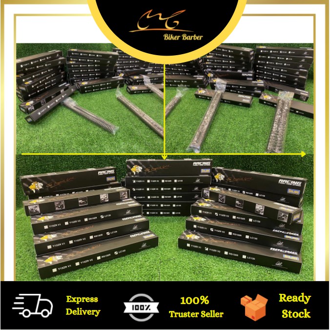 [READY STOCK] OHLINS RACING FORK SPRING Y15ZR/RS150R/LC135 V1 - V6/Y15 ...