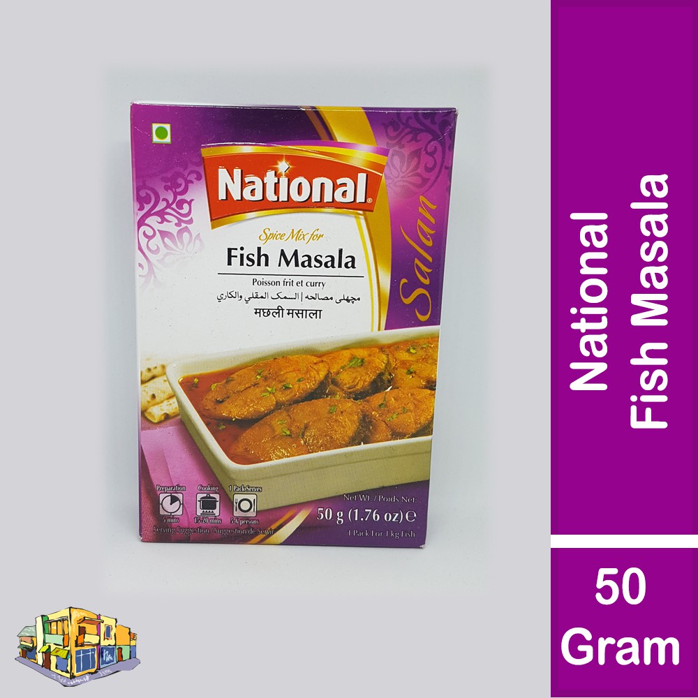 National Fish Masala (50 Gram Pack) | Shopee Malaysia