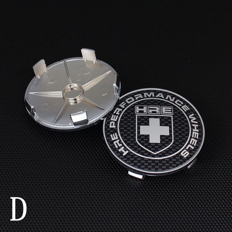 4pcs 68MM/65MM Wheel Center Cap HRE Wheels Hubcap On wheel HRE Sticker ...