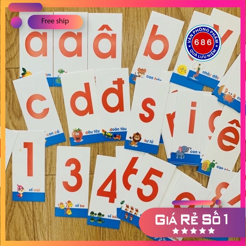 Set of 42 Vietnamese learning flashcards with digraphs, single letters ...