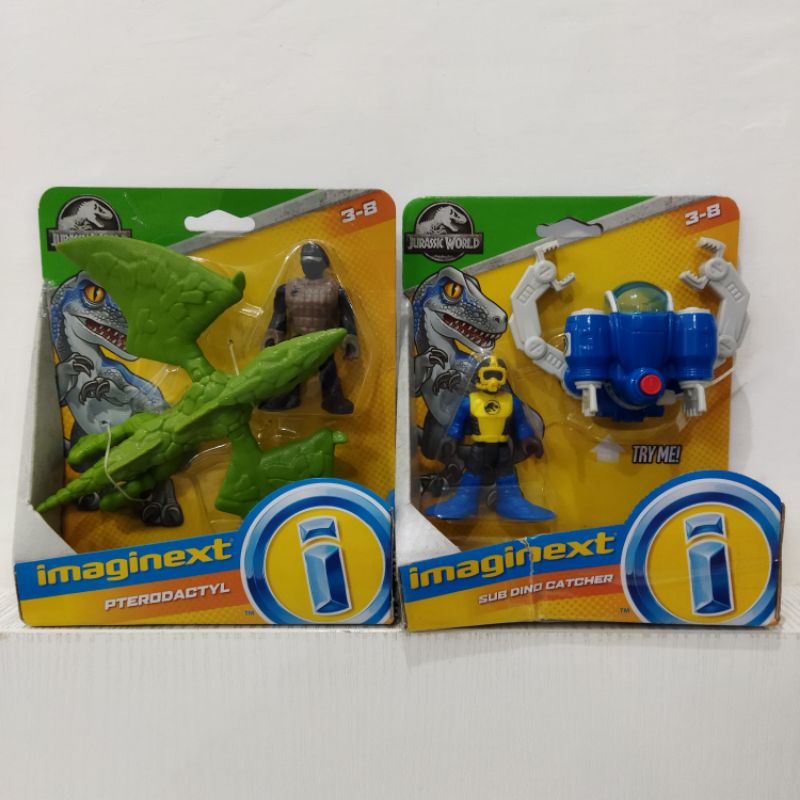 Ori original imaginext sub dino catcher pterodactyl dinosaur dinosaur ...