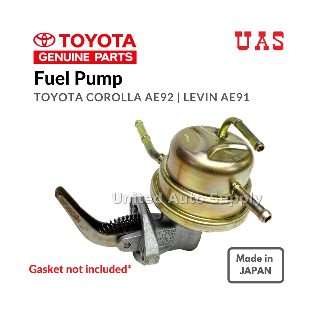 TOYOTA Fuel Pump For Corolla AE92 Levin AE91 Made in Japan England ...