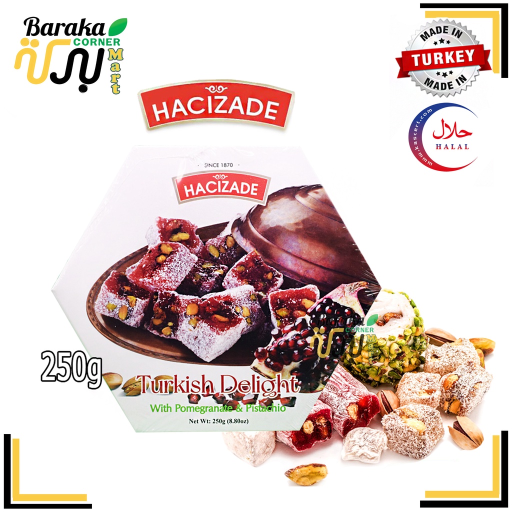 Turkish Delights Lokum Dari Turki Sedap Manisan Turkish Sweet Nougat ...