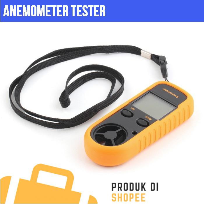 Digital LCD Smart Anemometer For Wind Speed Gauge Meter Temperature ...