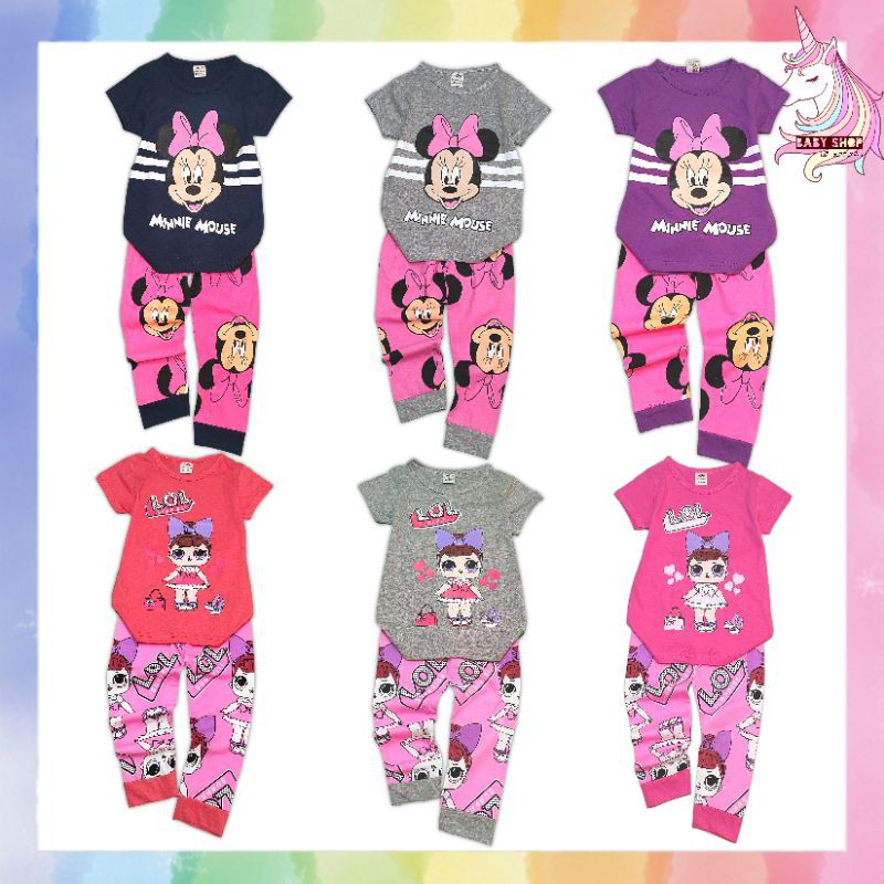 KIDS PYJAMAS CUTE MINNIE MARIE CAT LOL GIRL DRESS SLEEPWEAR GIRL KIDS ...