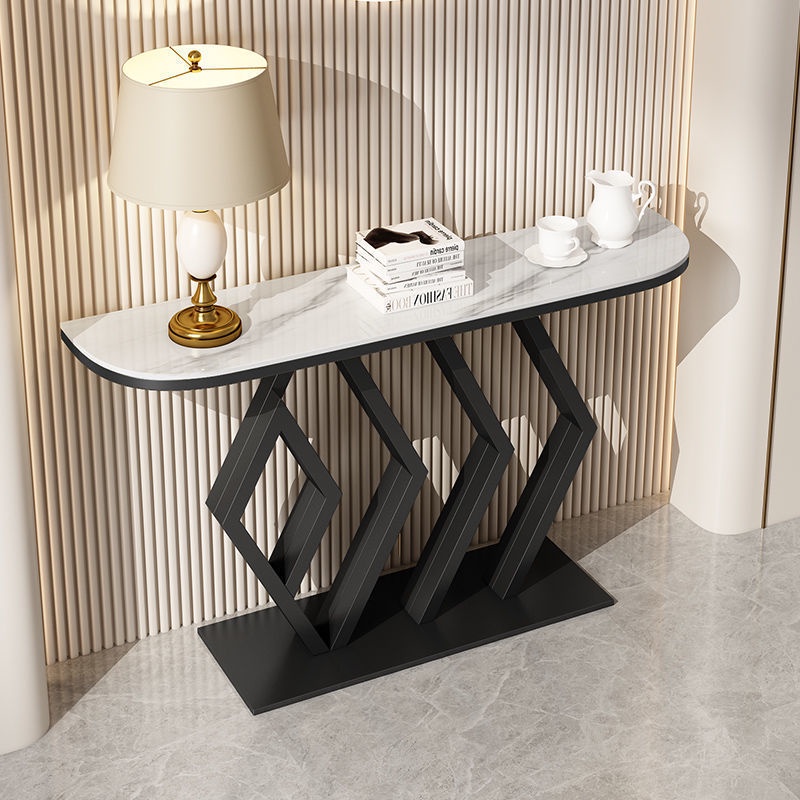 Xuan Guan Table Light Luxury Stone Slate New Chinese Super Narrow Xuan ...