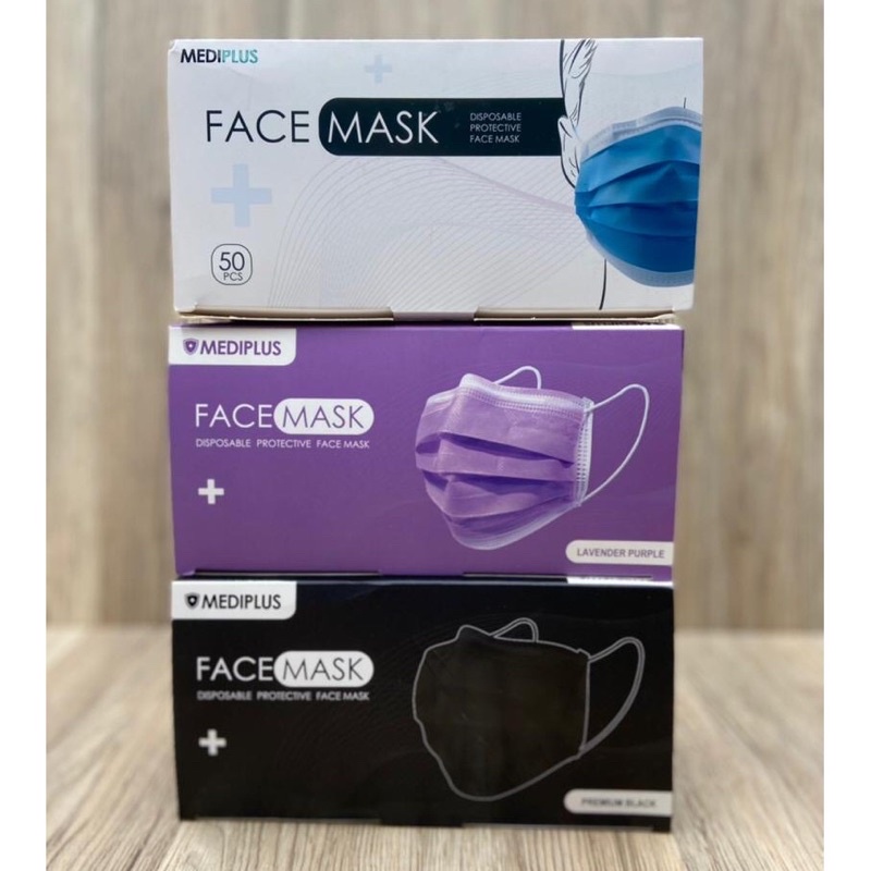 😷MEDIPLUS限量版三层防护口罩 🔥ORIGINAL🔥~ 50pcs per BOX | Shopee Malaysia