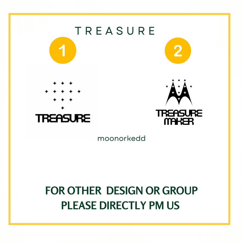 2 INCH TREASURE LOGO STICKER VINYL | Shopee Malaysia