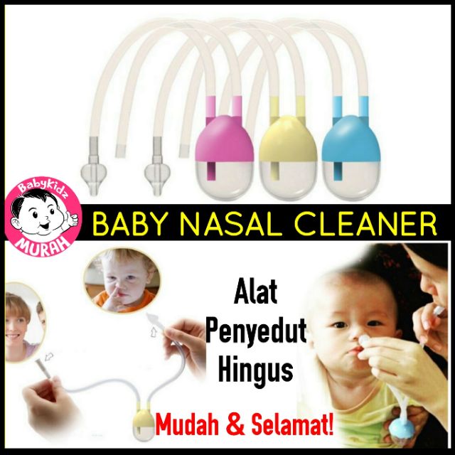Baby Nasal Cleaner | Penyedut Hingus Baby | Safety Suction Nose Cleaner ...