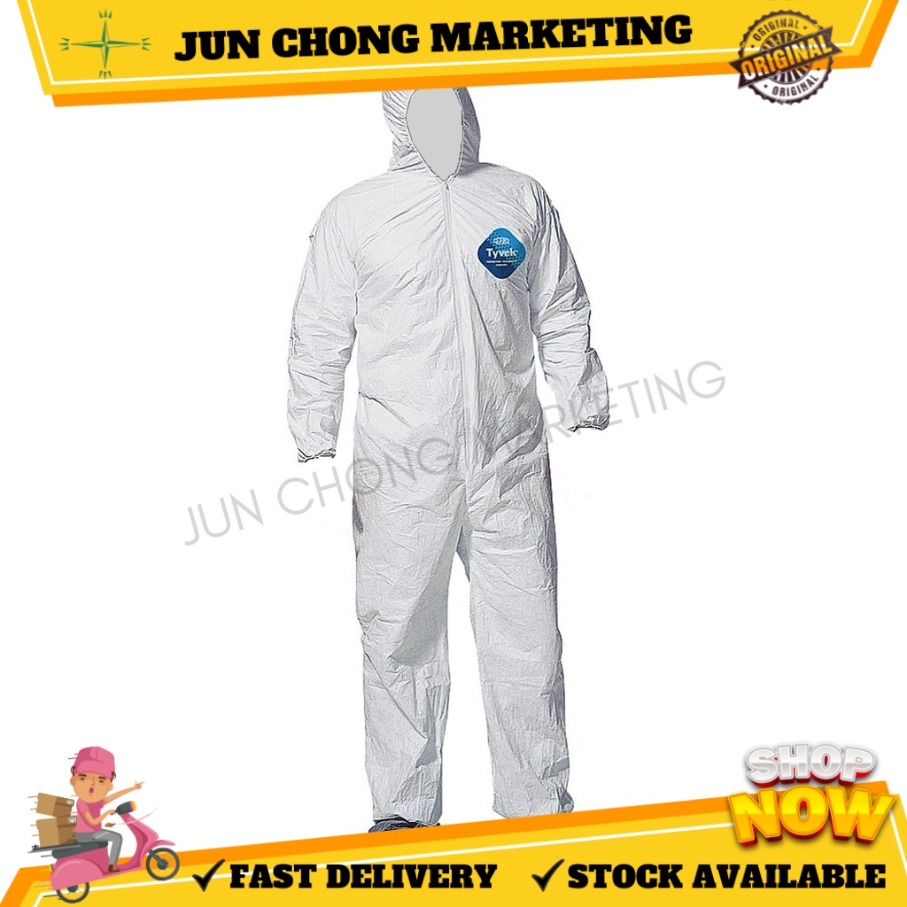 Dupont Tyvek Barrier Man Coverall CA1422A | Shopee Malaysia