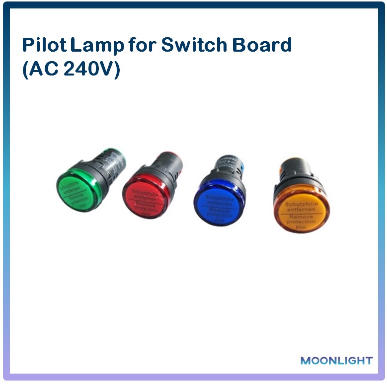 Kozuka / EVERBRIGHT AC240V LED PILOT LAMP INDICATOR SIGNAL ( RED ...