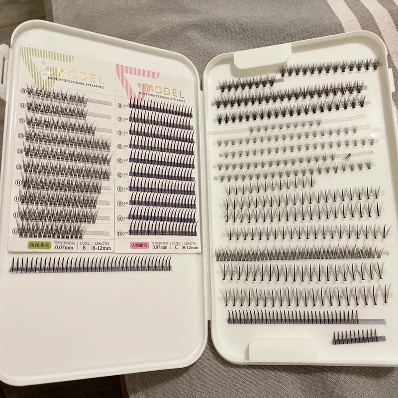 False Eyelashes Storage Box Pallet Lash Holder For Eyelash Extension ...