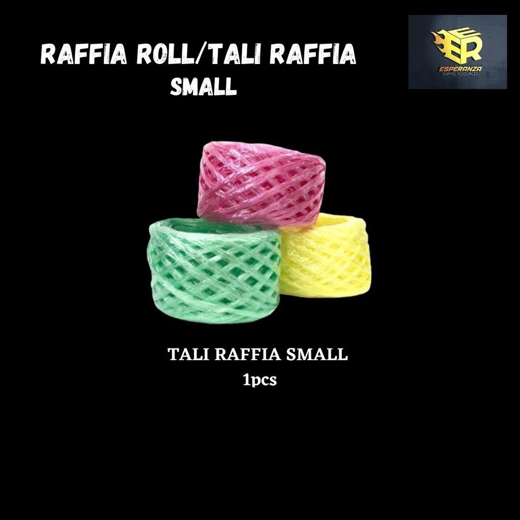 [READY STOCK] RAFFIA STRING/ TALI RAFFIA (SMALL)/TALI IKAT PLASTIK ...
