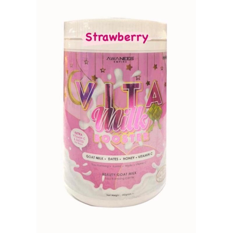 VITAMILK BOOSTER BY AWANESS GRAPE APPLE VANILLA COKLAT 550G/VITAMILK ...