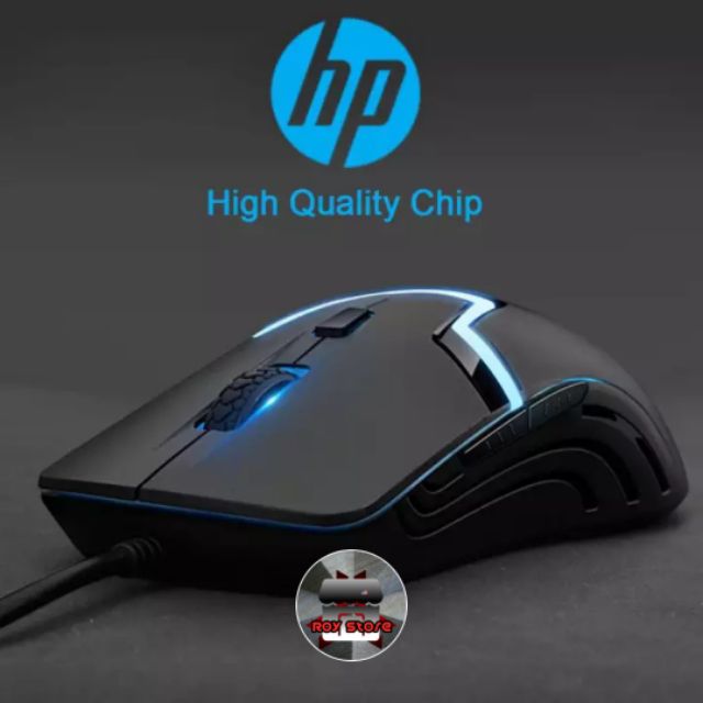 HP M100 High Performance Gaming Mouse with 7 Colors Rainbow LED Light ...