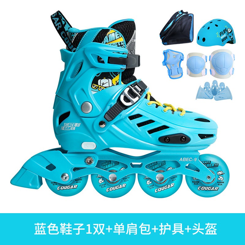 Kasut Roda Kanak-Kanak Set Penuh Kasut Roda Kasut Rata Profesional ...