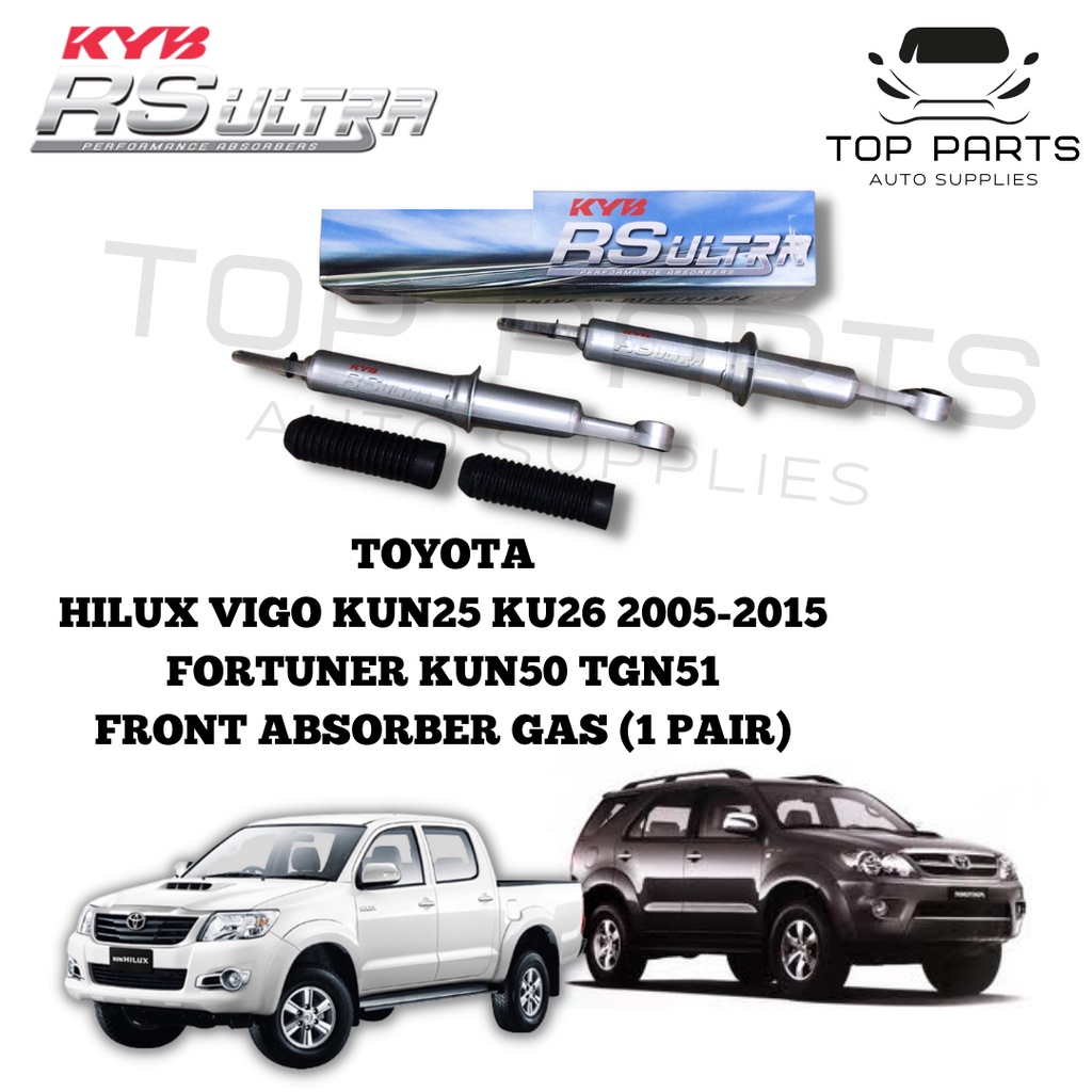TOYOTA HILUX VIGO KUN25 KUN26 2005-2015 FORTUNER KUN50 TGN51 FRONT KYB ...