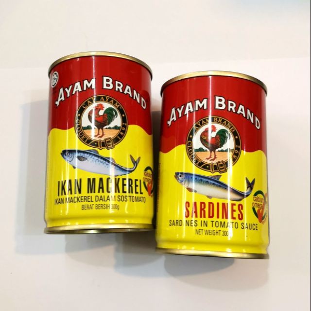 Ayam Brand Sardine / Mackerel 230g | Shopee Malaysia