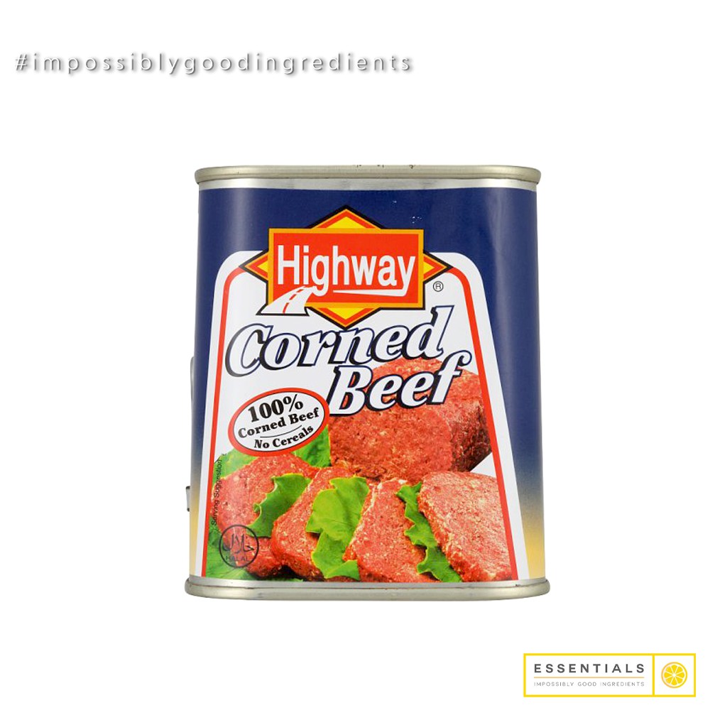 Highway 100% Corned Beef (340g) [HALAL] | Shopee Malaysia