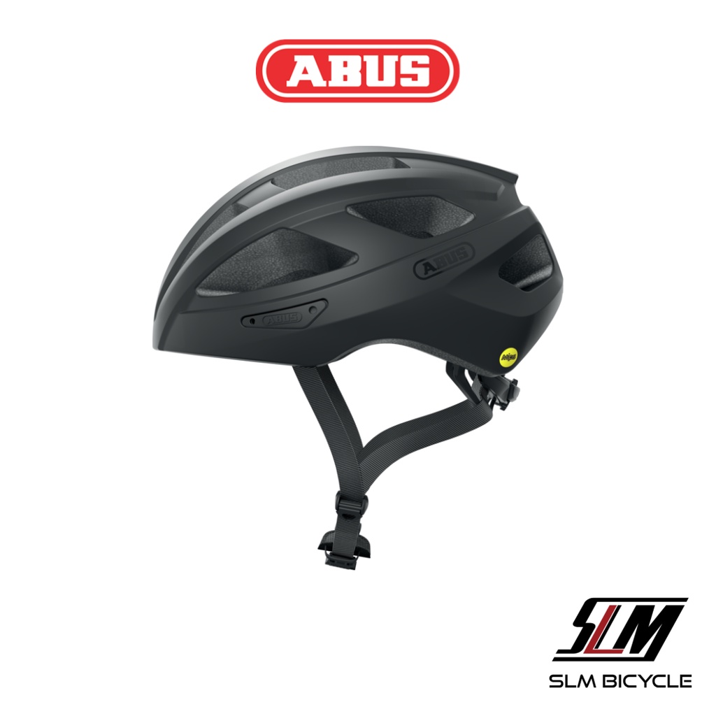 Abus Macator Mips Cycling Helmet Black & White Colour | Shopee Malaysia