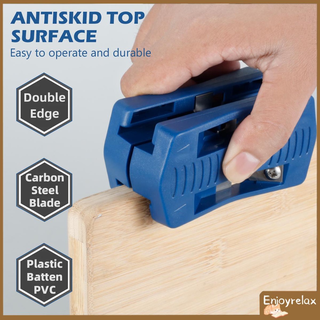 Edge Banding Trimmer Manual Edge Band Cutter Mini Portable Wood Plastic ...