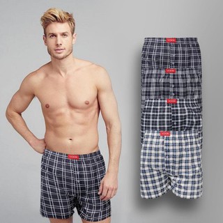 GILDAN x UOKIN Comfort Breathable Boxer Underwear Men Brief Trunk Front ...