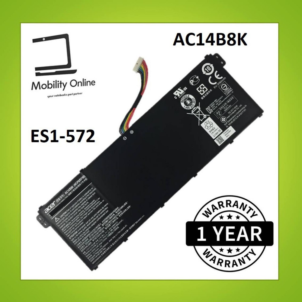 Acer A715-72 E5-771 ES1-572 ES1-331 ES1-711 AC14B8K AP14B8K AC14B7K ...