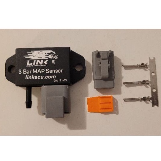 LINK ECU 3 bar Map Sensor for all Standalone Ecu Link / Haltech / Maxx ...