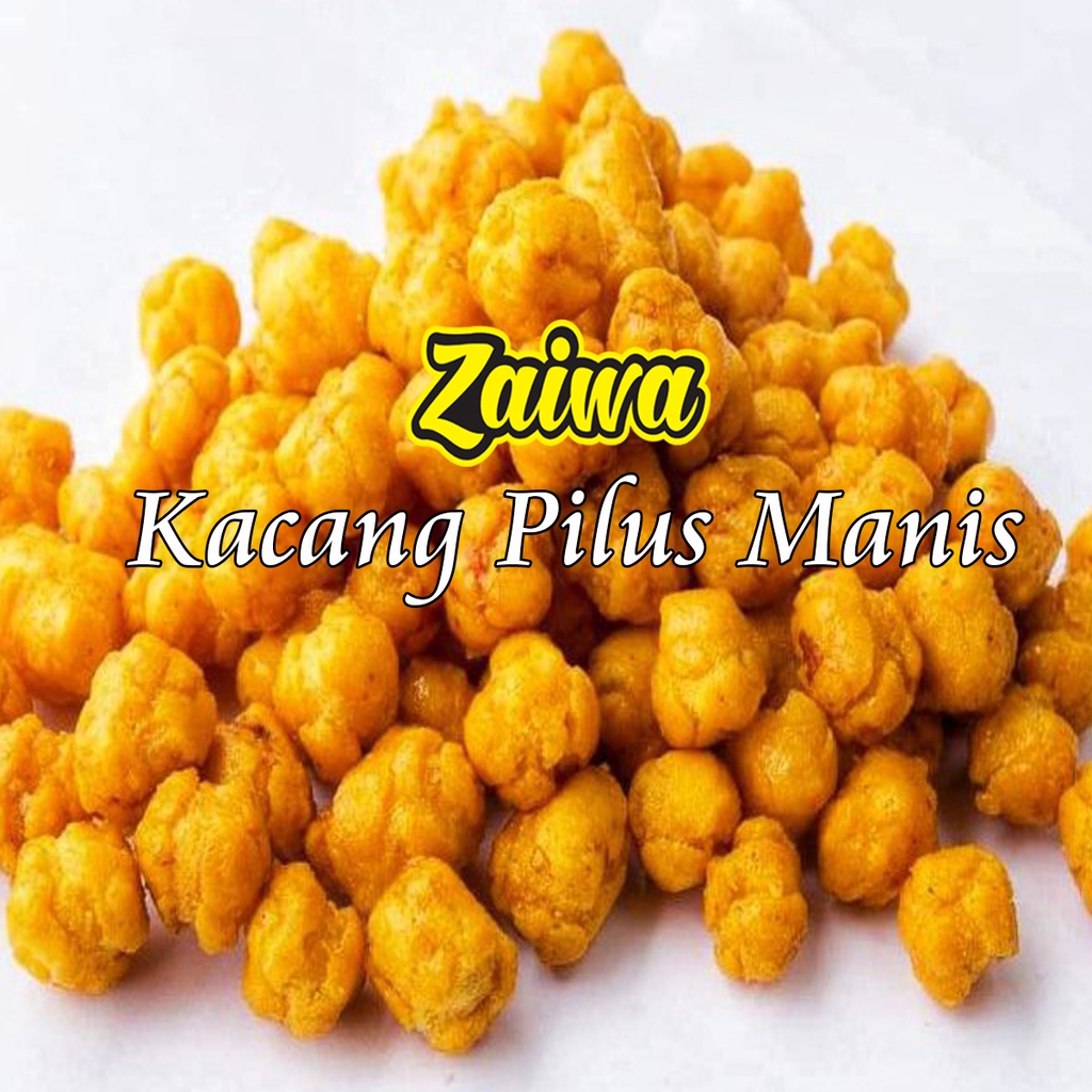 KACANG PILUS PEDAS / MANIS by ZAIWA 500g | Shopee Malaysia