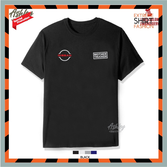 T Shirt Round Neck Nissan Navara Mother Trucker PRO 4X Pick Up Truck ...