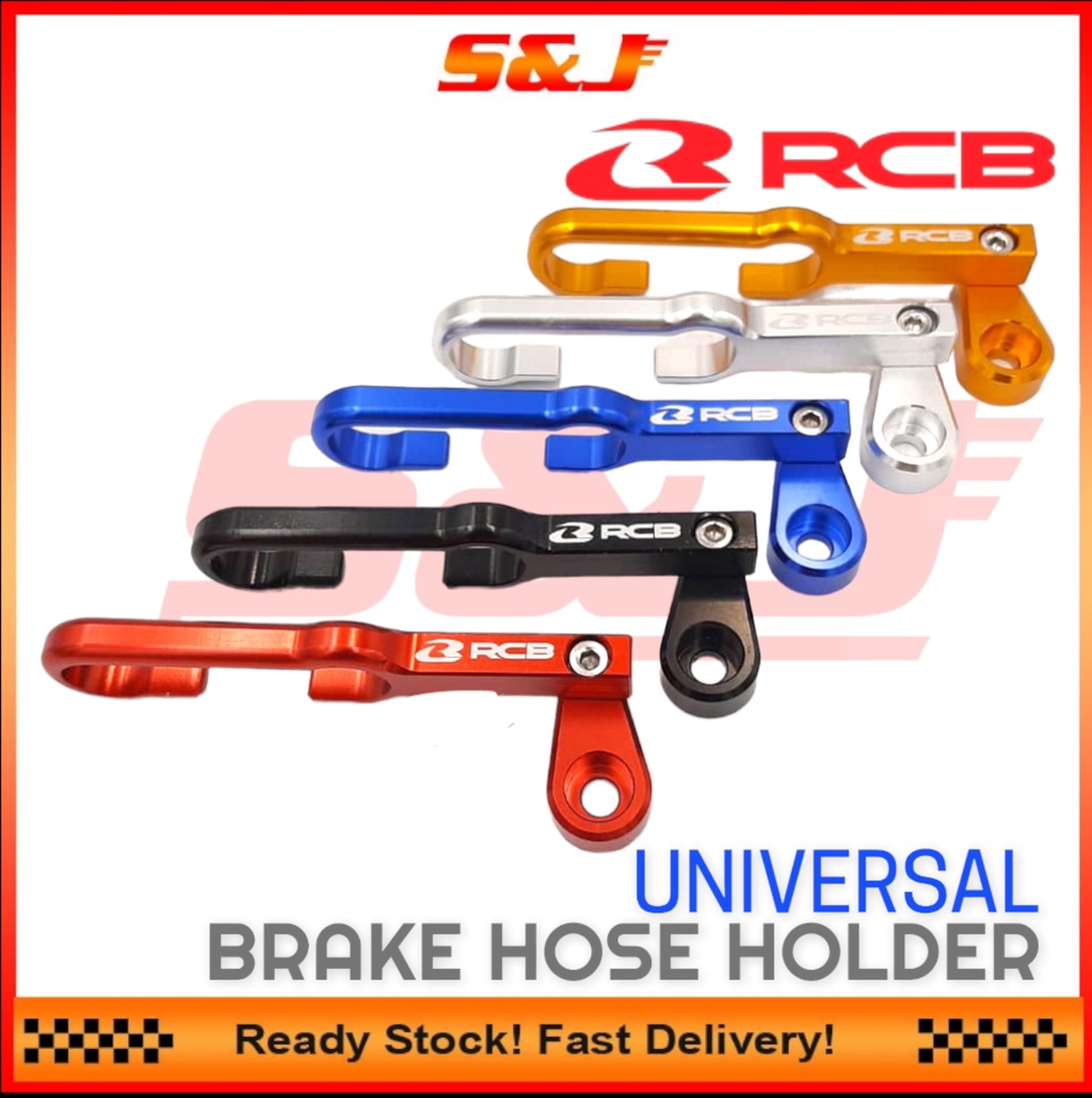 Racing Boy RCB Brake Hose Holder Alloy Universal Cnc Product | Shopee ...
