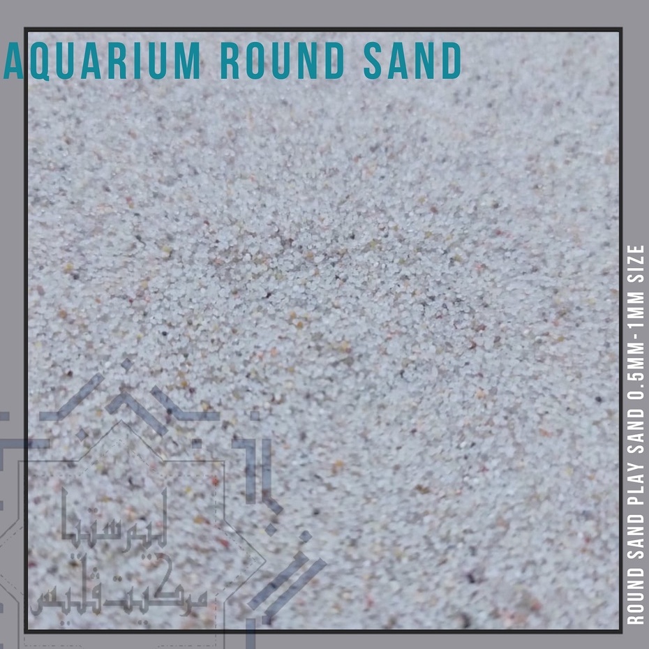 Aquarium Round Sand Natural Sand Bottom Substrate | Shopee Malaysia