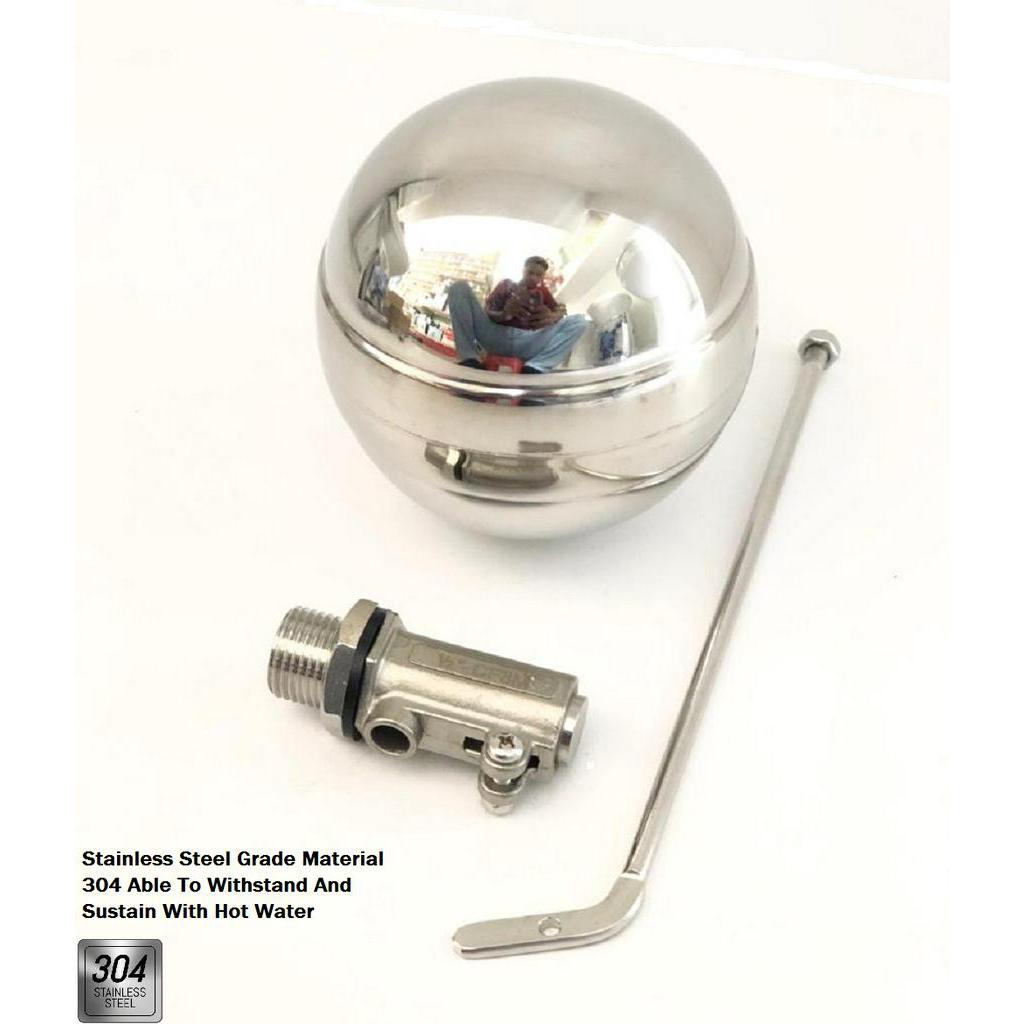 1/2Inch Toilet Cistern Tank / Tangki Side Inlet Stainless Steel 304 ...