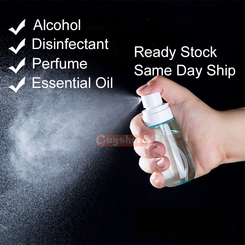 Superfine Mist Spray Bottle Mist Sprayer Transparent PETG Plastic Empty ...