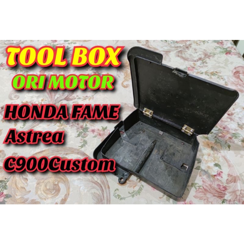 TOOLBOX BOX HONDA FAME GB6 SEAT SIT METER SIDE MIRROR GBO GBOJ SUIS ...